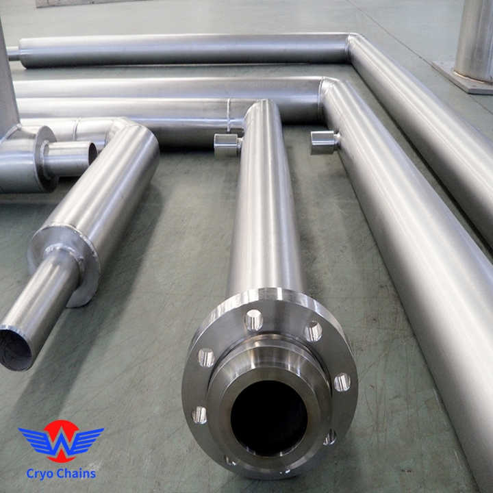 Cryogenic Pipe Vacuum Insulation Pipes For Liquid Natural Gas Lng ...