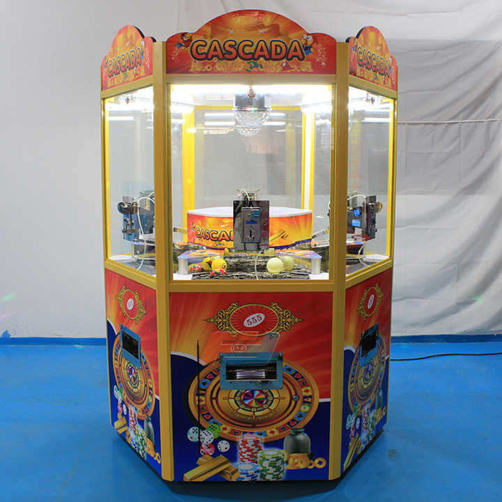 6 Players Arcade Game Machines Coin Operated Coin Pusher Machine ...