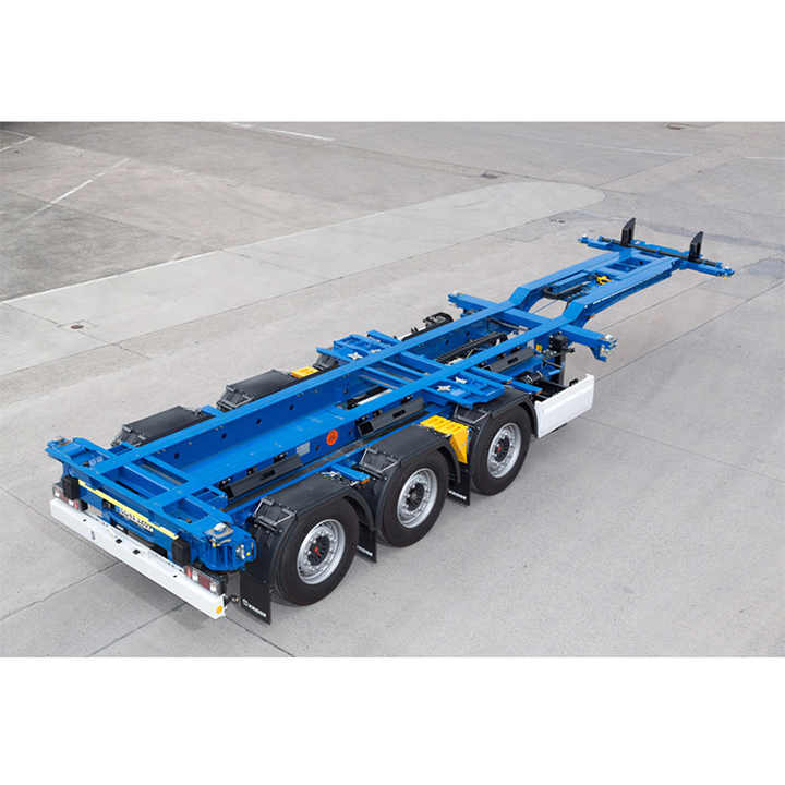 3axles 20ft 40ft Frame Shipping Chassis - Durable & Efficient