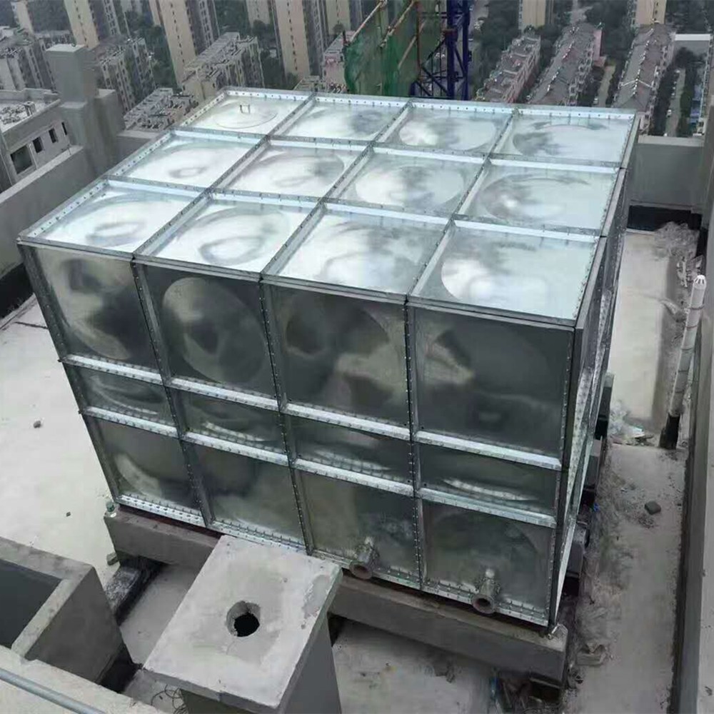100 Cubic Meter Water Tank - Galvanized Steel, 25+ Year Life