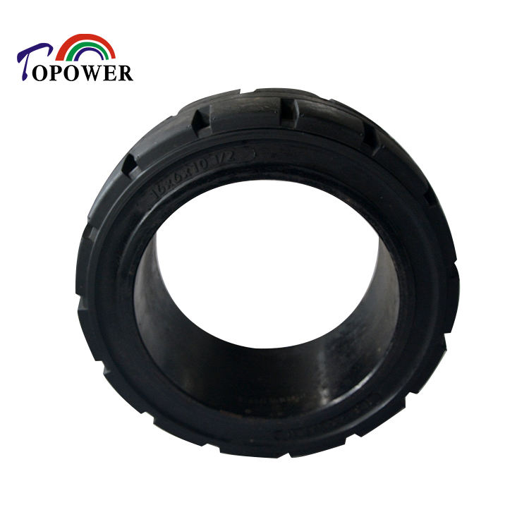 16x6x10.5 Non Marking Press on Tire Solid Cushion Tyre for Food ...