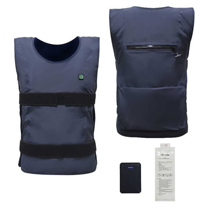 Ice Pack Cooling Vest - Efficient Cooling for Work