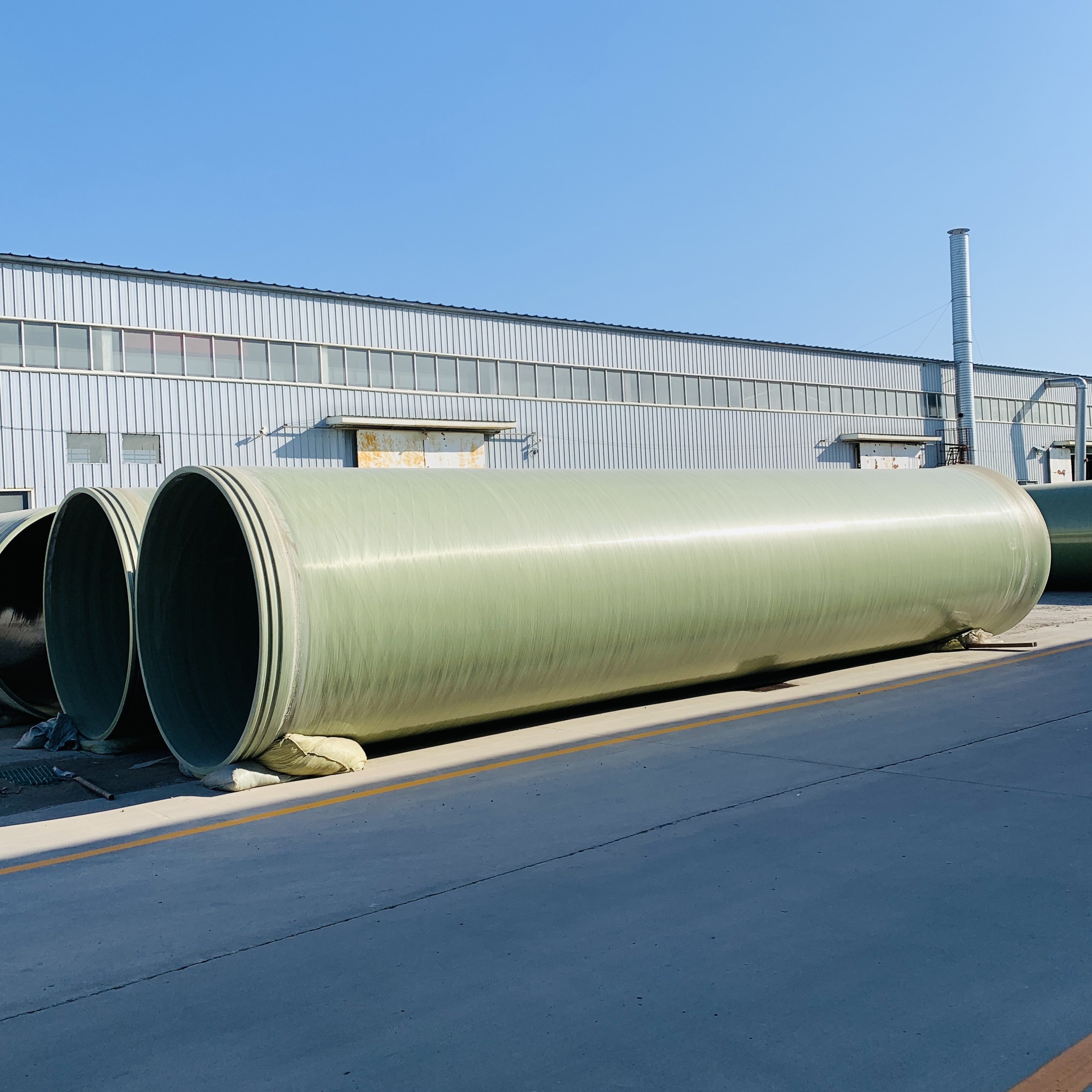 High Strength FRP Pipe - Corrosion Resistant, Custom Diameter