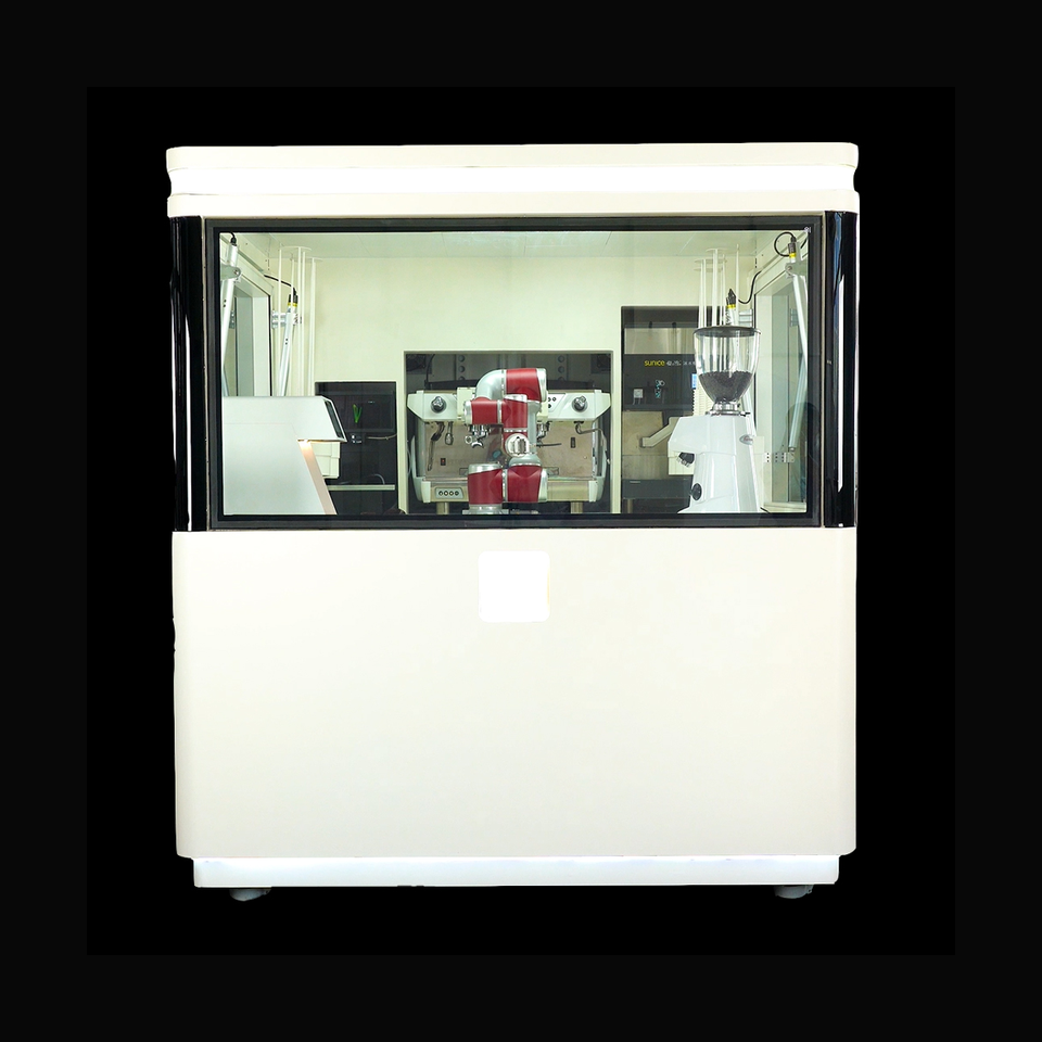 2024 Barista Vending Machine with 6 Axis Robot Arm AI Coffee Maker for Sale