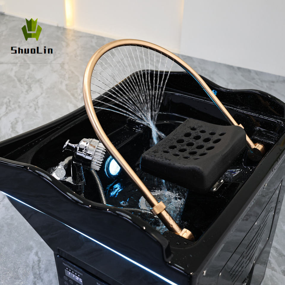 60L Water Tank for Spa Barber Shop Portable Adjustable Height Washing ...