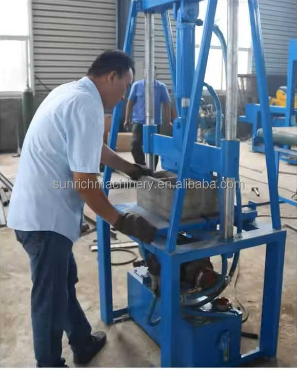Blocks Bricks Splitter Road Bricks Cutting Machine Automatic Blocks ...