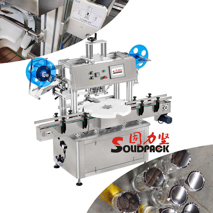 Solidpack Automatic Plastic Jar Sealing Machine - Efficient & Reliable