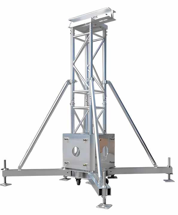 400mm Height 12m 1000kg Stage Truss System Aluminum Alloy Sleeve Block ...