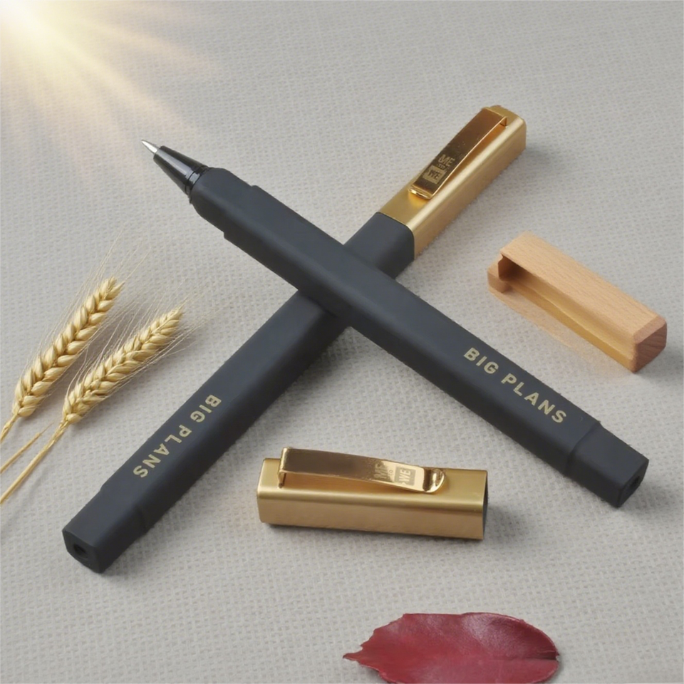 High Quality square Metal Ballpoint Pen with logo Business Signature ...