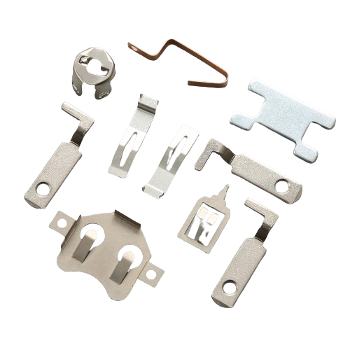 OEM Metal Stamping Leaf Spring Battery Contact Miniature Copper Spring ...