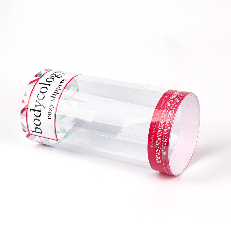 Acetate Clear Plastic Cylinder Tube Packaging - Eco-friendly
