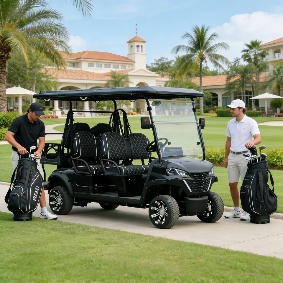 2025 New Luxury Golf Cart New Electric Golf Cart for Golf Club High-End ...