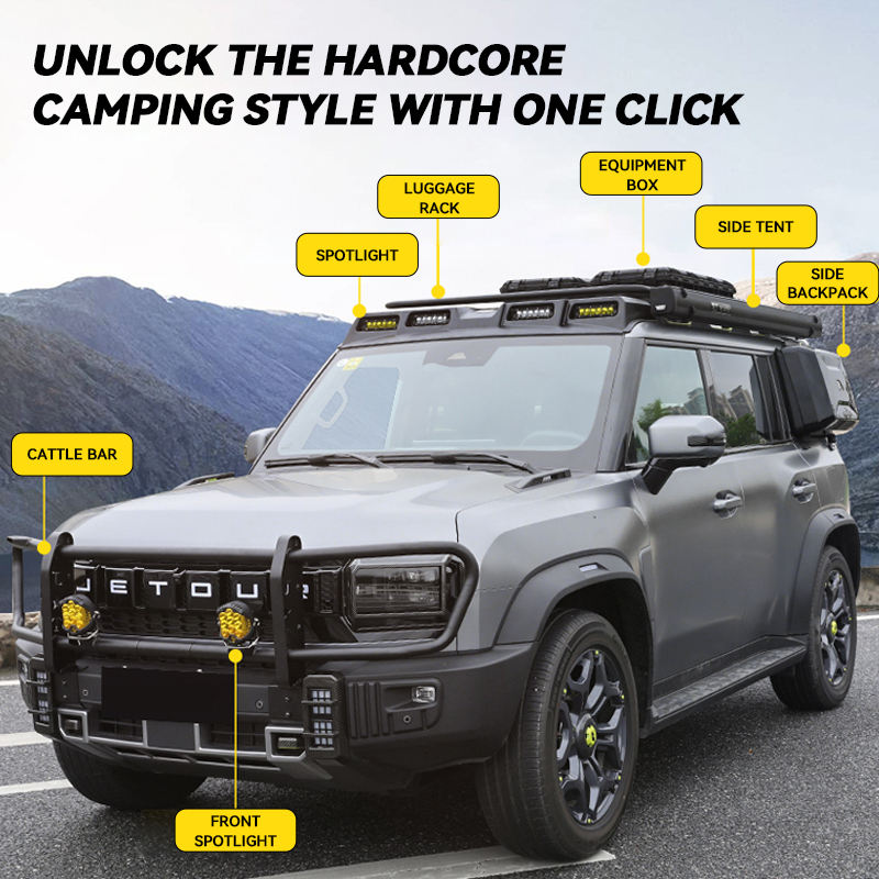 Upgrade Your Chery Jetour T2 Traveler with off-Road Accessories