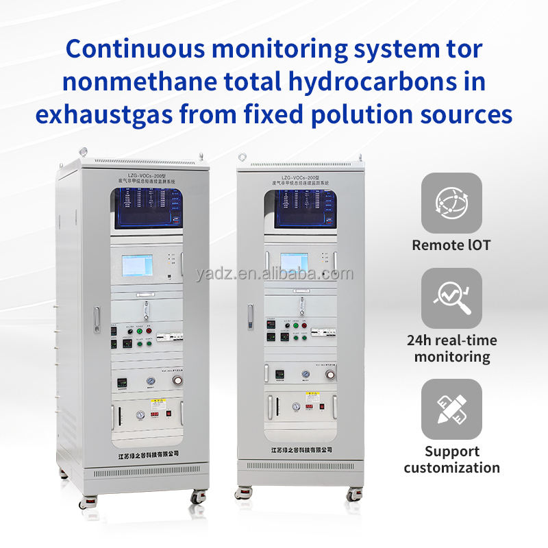 Stack Emission Analyzer Fid Flame Ionization Detector Fixed VOC Online ...