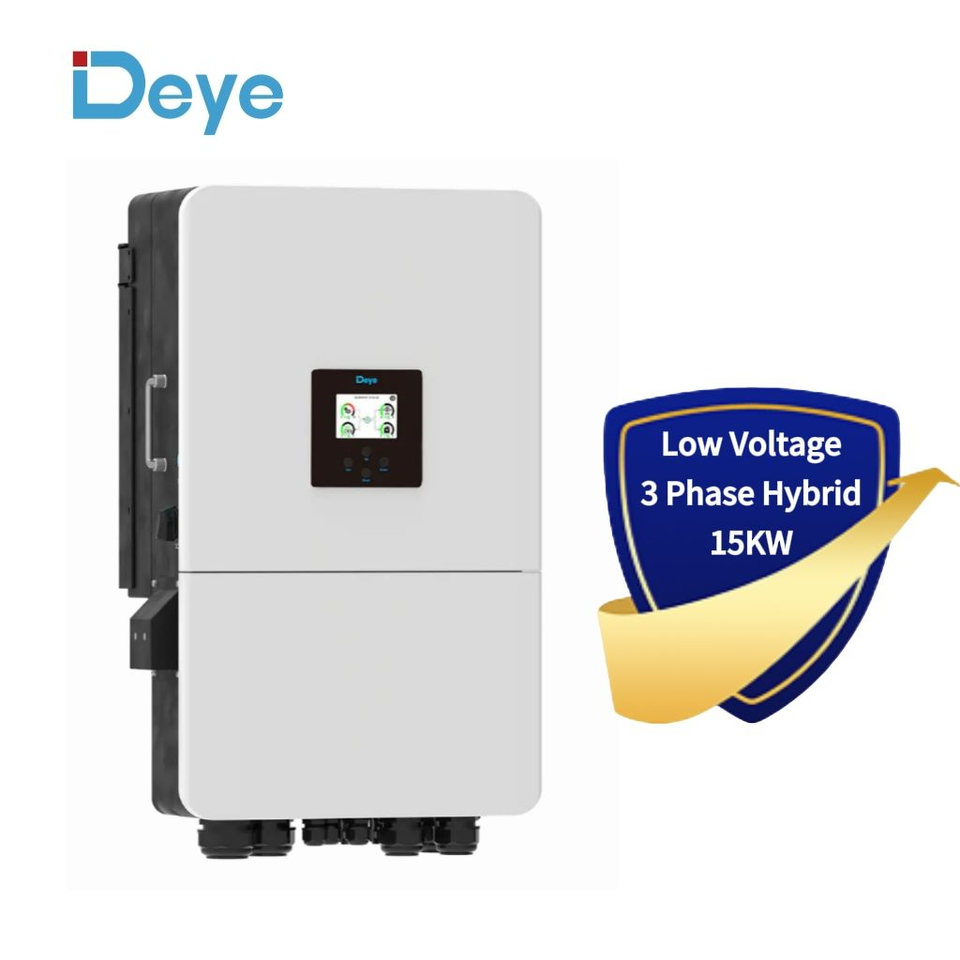 Deye SUN-15K-SG05LP3-EU-SM2 15kW Three-Phase Hybrid Solar Inverter IP65 ...