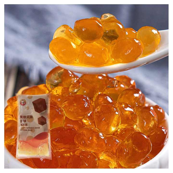 2025 OEM ODM Flavored Crystal Boba Jelly Balls Multiple Flavors 1kg ...