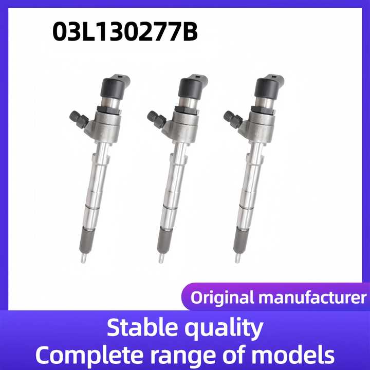 A2C9626040080 Common Rail Injector 03L130277B 03L130277S Diesel Injector Sko-da A-udi Vdo ...