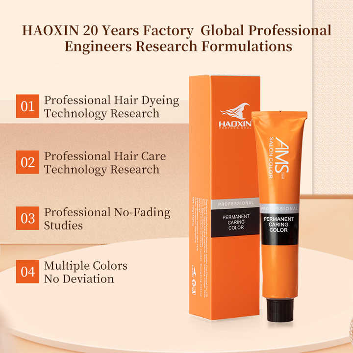 Haoxin Hair Dye Cream - Premium Permanent Color Quality