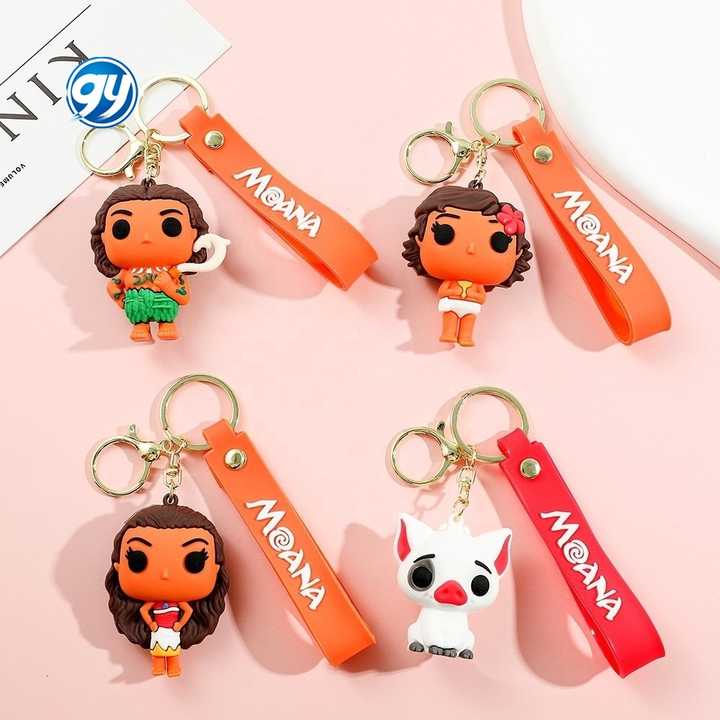 4 Molds Cute 3D PVC Rubber American Movies Decorations Stainless Steel ...