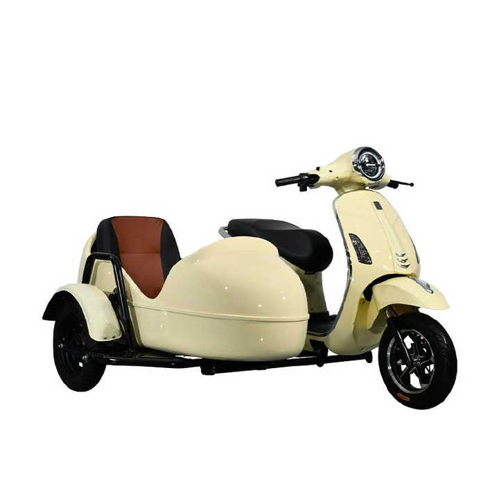 Tesla Electric Side-by-Side Tricycle 1500W for 3 Passengers