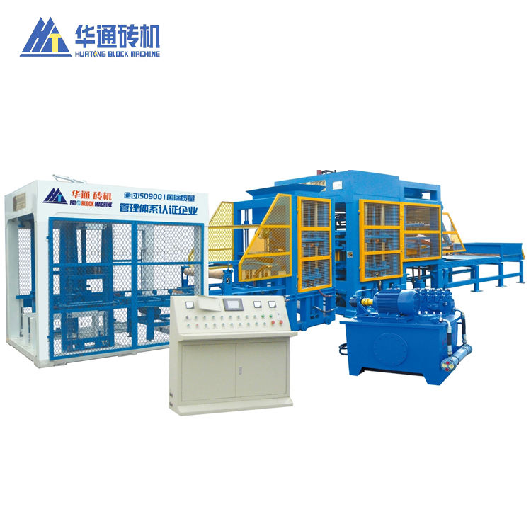 Qt10-15 Automatic Concrete Block Making MAchine With High Capacity ...