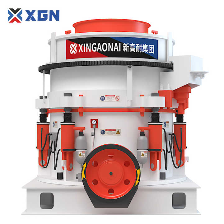 Stone Production Line XHP Hydraulic Cone Crusher Multi-cylinder ...
