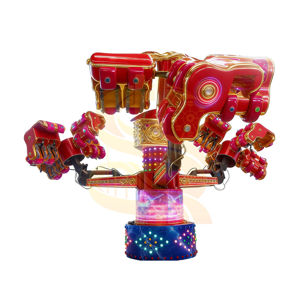 Funfair Amusement Attractions Adult Park Rides Energy Storm Claw ...