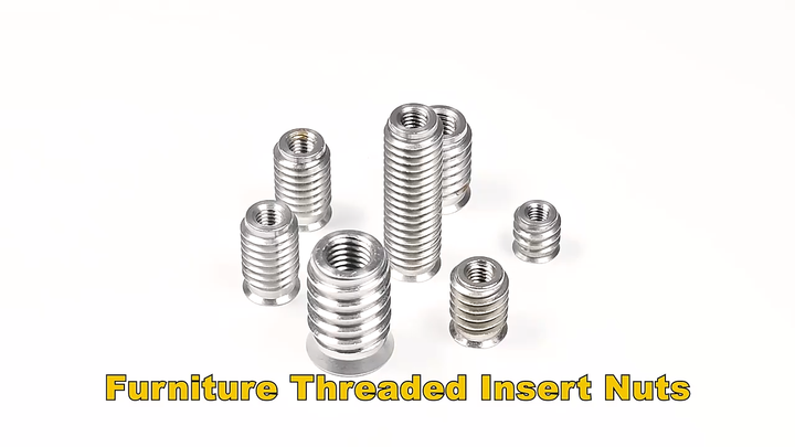 SS304 & SS316 Latch Wire Insert Nuts - Durable & Versatile