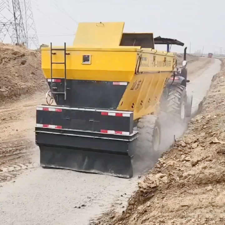 Cement Powder Ash Spreader Tow Behind Tractor Traction Road Binder Soil ...