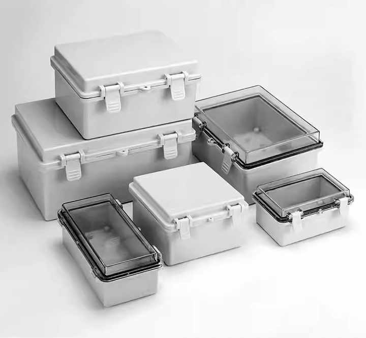 150x150x90mm ABS Waterproof Plastic Project Hinged Box IP67 Plastic ...