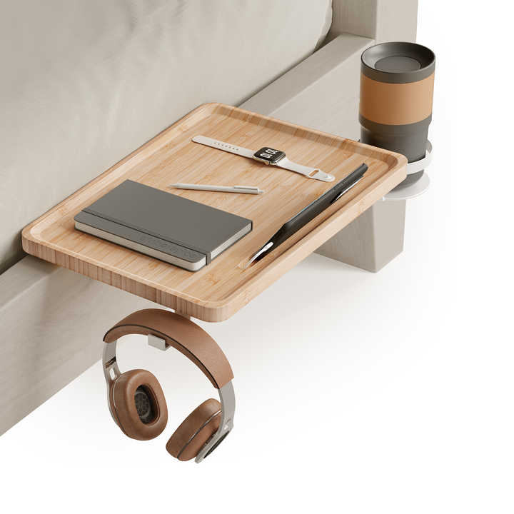 VASAGLE Bedside Shelf for Top Bunk - Foldable & Extendable