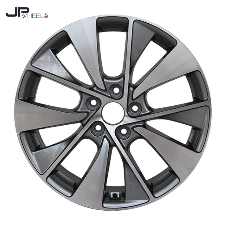 Auto Parts 17 Inch Aluminum Alloy New Car Rims 5*114.3 Gunmetal Color ...