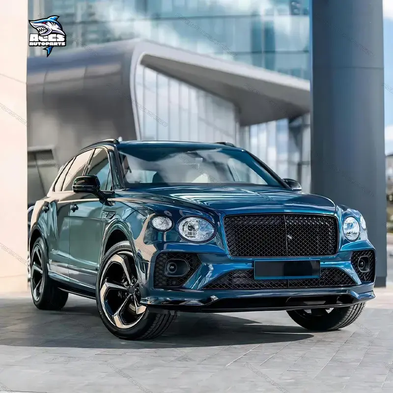 For Bentley Bentayga Body Kit W12 Speed Dry Carbon Fiber V8S Style ...