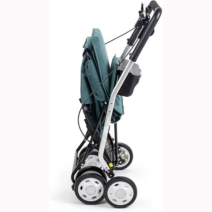 Senior-friendly Shopping Cart & Walker - Foldable & Detachable