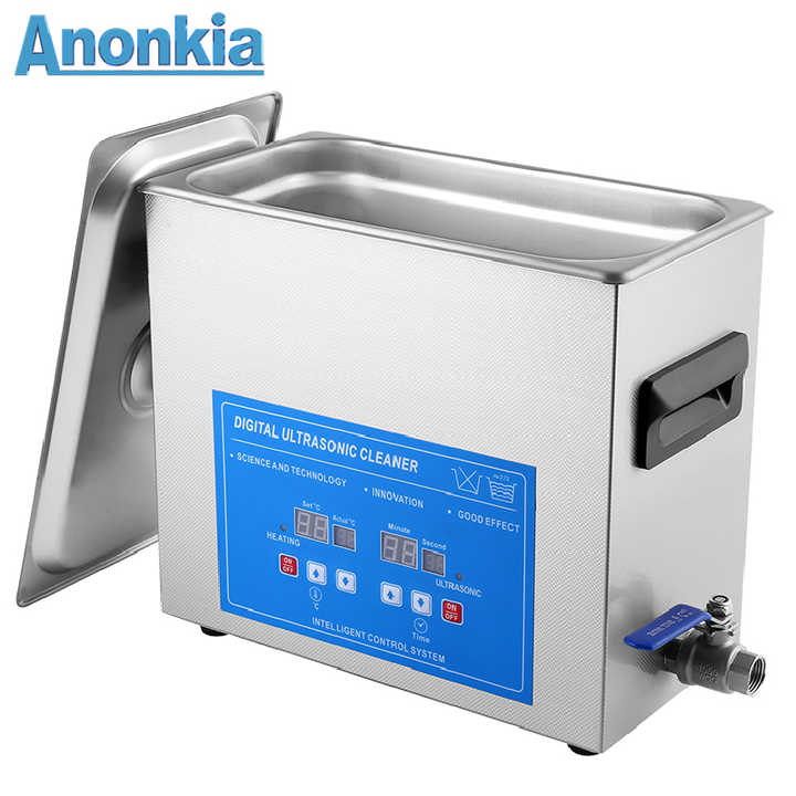 6L Digital Heated Ultrasonic Cleaner - Lab & Household
