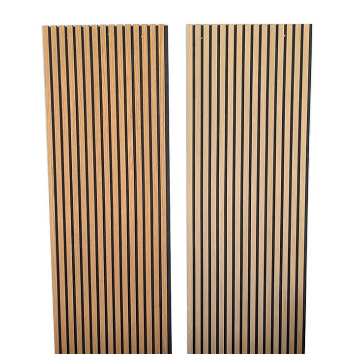 Vertical Panels With Lighting Akupanel Slat Wood Modern Interior Sound ...