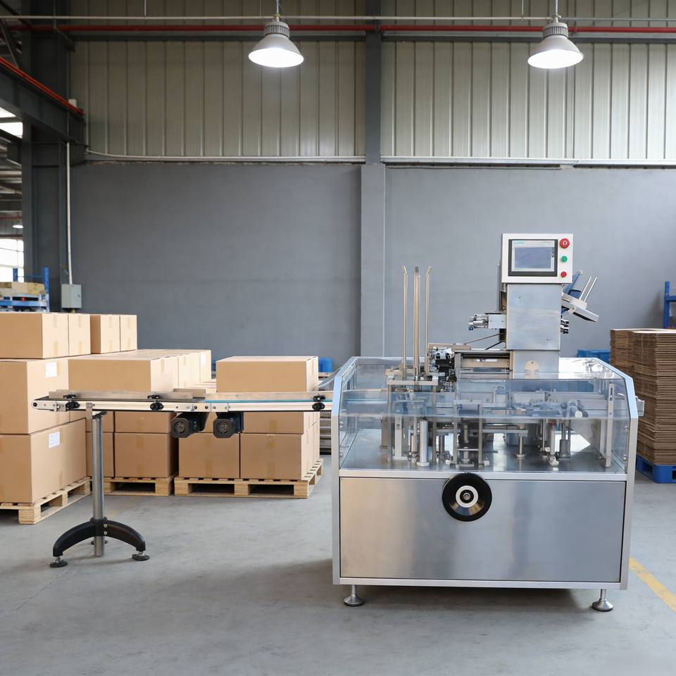 BFH-120 GMP Standard PLC Controlled Pump Automatic Paper Cartoner for ...