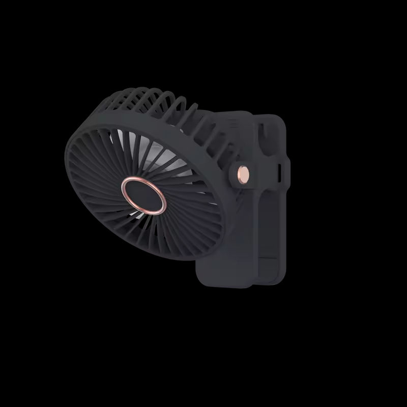 air Vent Extractor Fan Rotating Rechargeable Electric Portable Desktop ...
