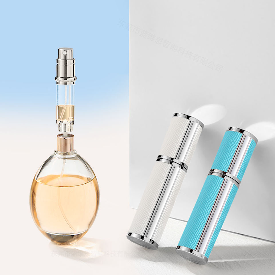 High-End Customized 5ml Mini Aluminum Perfume Bottle Atomizer Luxury ...