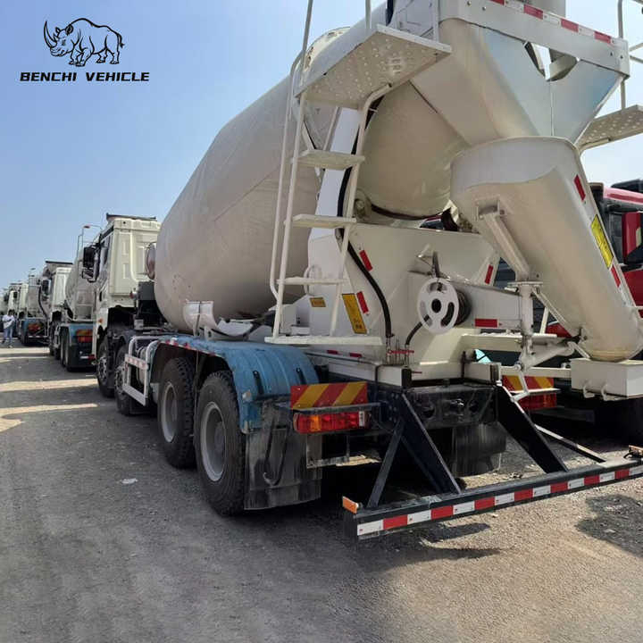 FAW JH6 8X4 Mixer Truck with 320hp Euro5 12m3 Stock Construction ...