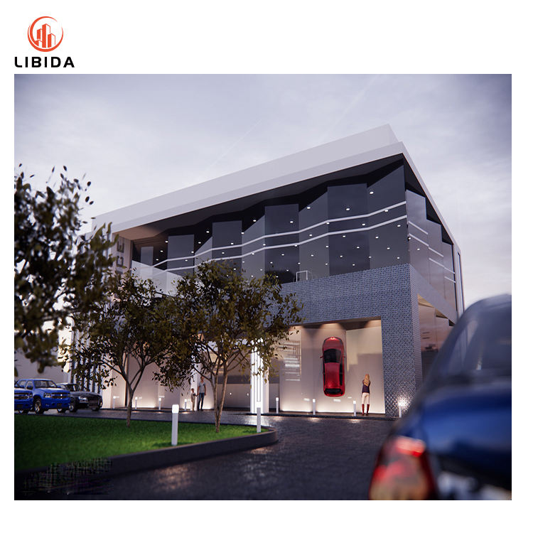Aluminum Alloy Glass Exterior Wall Cladding Decorative Facade Design ...