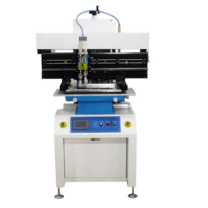 Qihe Semi Auto LED Strip Screen Printing Machine SMT Stencil Printer ...