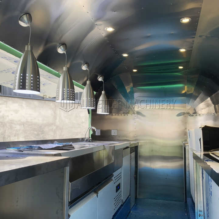 ALLBETTER Fully Equipped Mobile Food Trailer Popcorn Cotton Candy ...