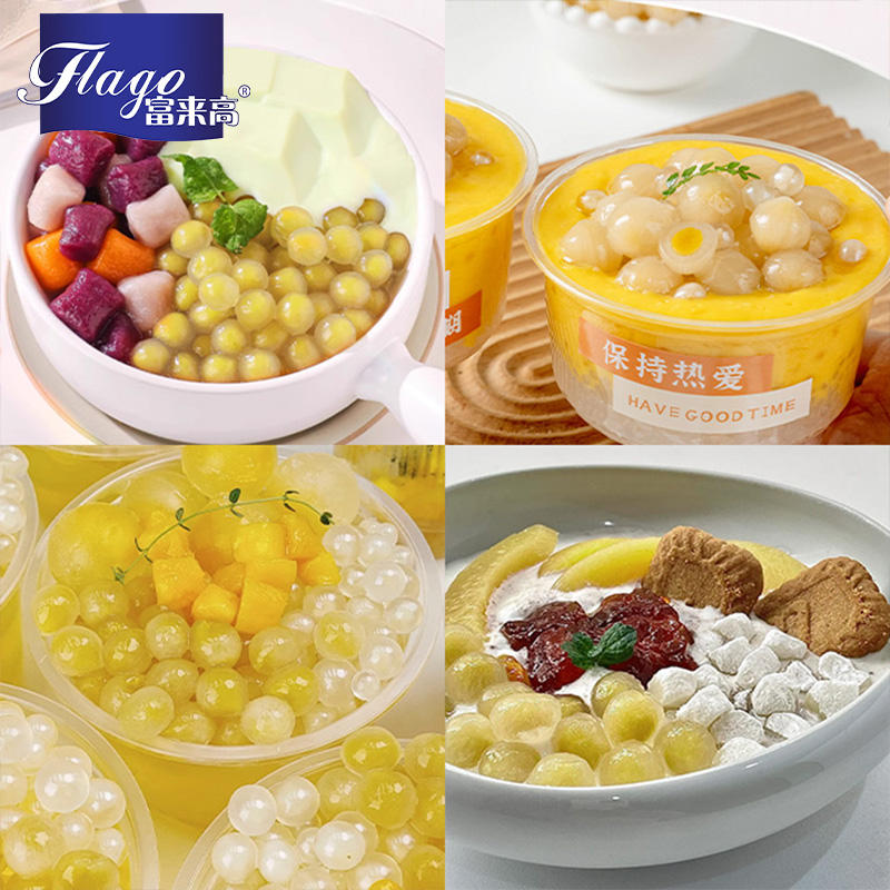 Halal Certificated Durian Flavored Tapioca Pearls Sweet Bubble Tea ...
