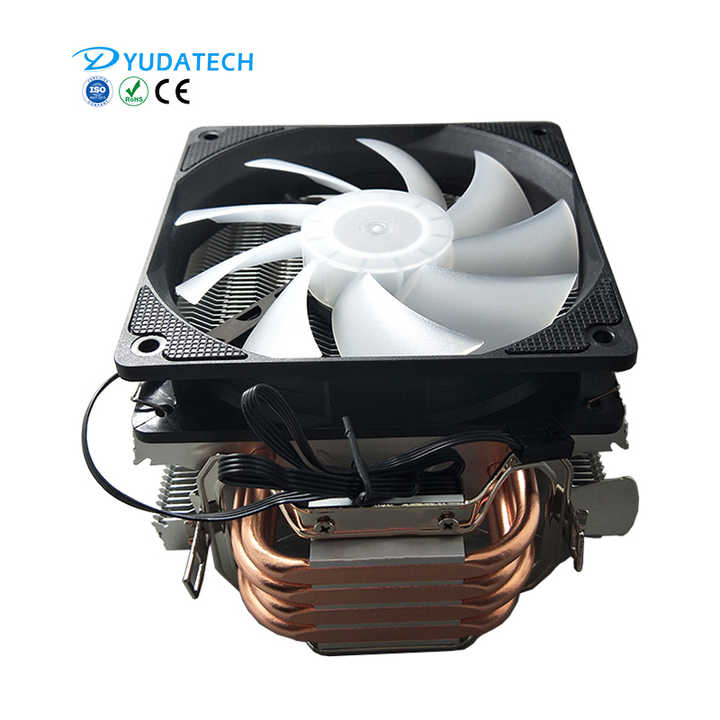 Customizable 1U Low Profile Server Cooler with RGB Fan Dual Ball CPU ...