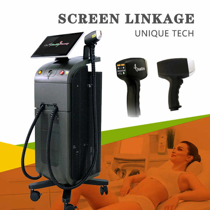 KM 2024 Version 3D Tri-Waves 4K 808 Nm Diode Laser Hair Removal