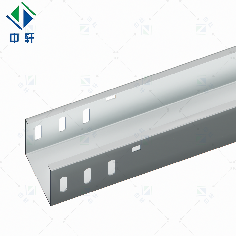 Enclosed Steel Cable Tray with Fireproof Coating for High Voltage Power ...