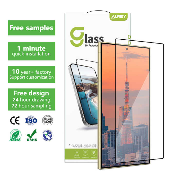 Unbreakable HD Anti-oil custom tempered glass screen protector for ...