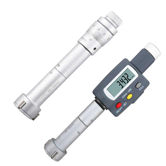Three Point Micrometer Precision Inside Measuring Instruments