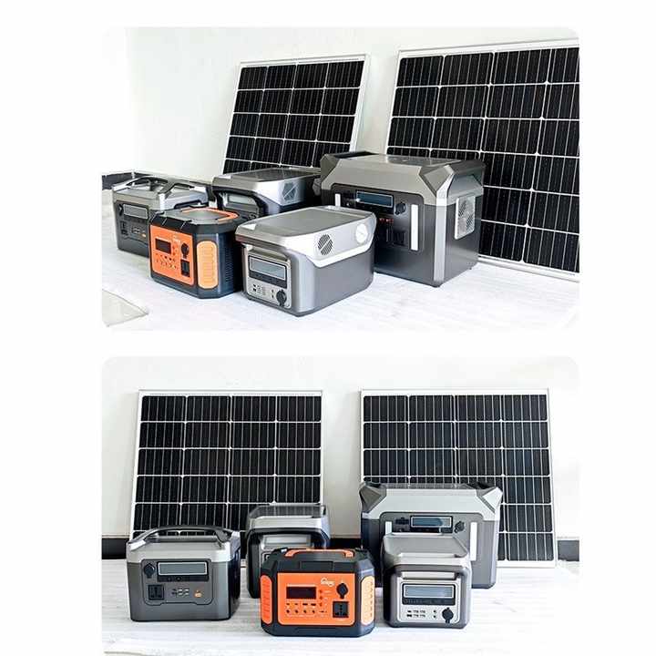 Outdoor Portable Power Bank Large Capacity LiFePO4 Battery MPPT 1500W ...